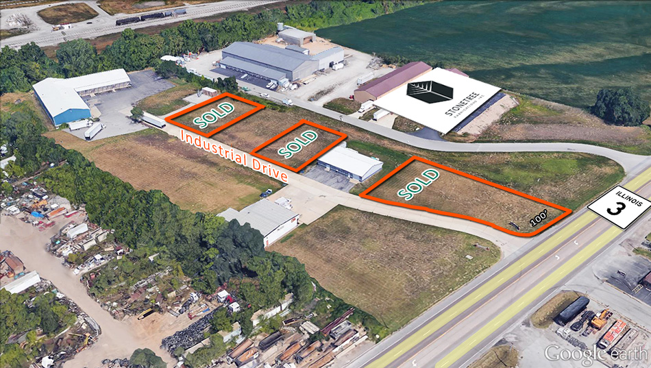 3 Industrial Lots Sold